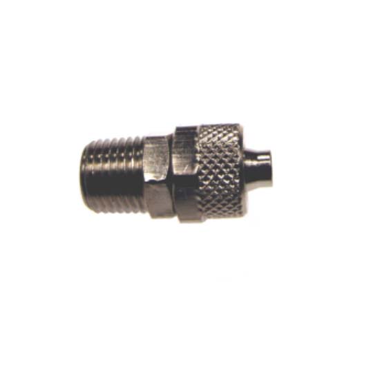 RPC: Straight Male Tube Connector - NeuForce